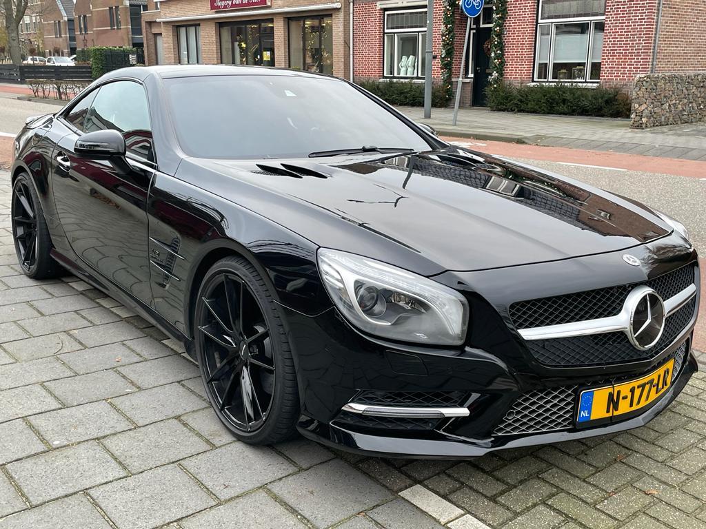 Mercedes Benz SL 550 V8 AMG 2013 MetallicZwart Cabrio – Exclusieve Auto ...