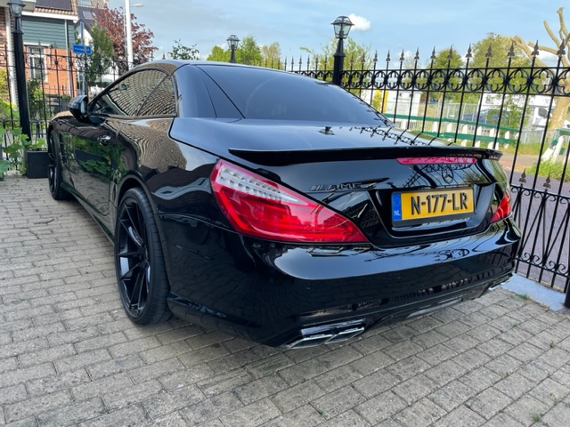 Mercedes Benz SL 550 V8 AMG 2013 MetallicZwart Cabrio – Exclusieve Auto ...
